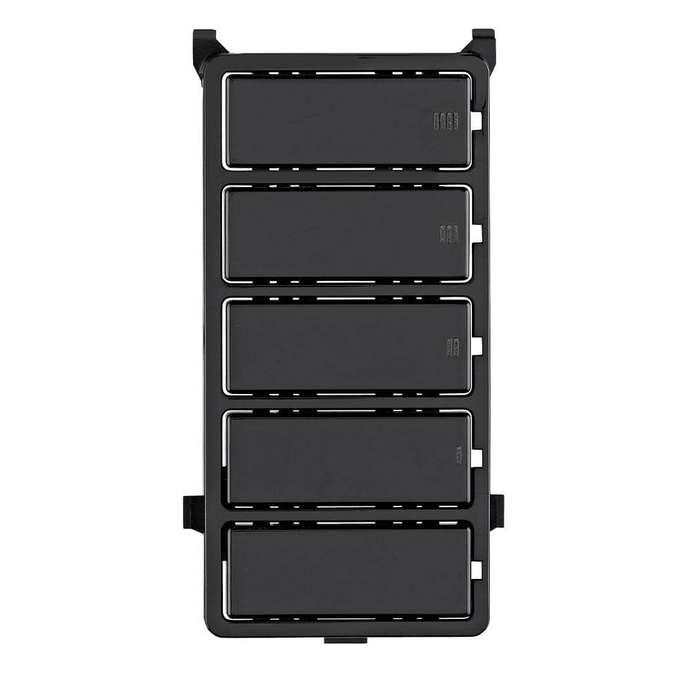 Leviton Decora Countdown Timer Switch Faceplate in Black DTKIT-E 005 ...