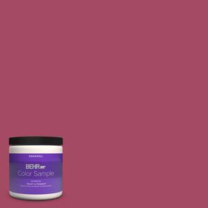 BEHR PREMIUM PLUS 8 oz. #120D-5 Glazed Raspberry Semi-Gloss Interior ...