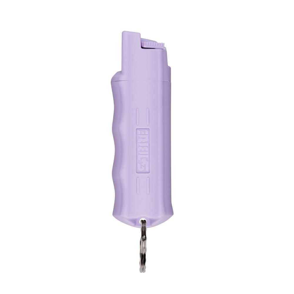 SABRE Pepper Spray With Finger Grip And Key Ring, Dusk Purple HC-DP ...