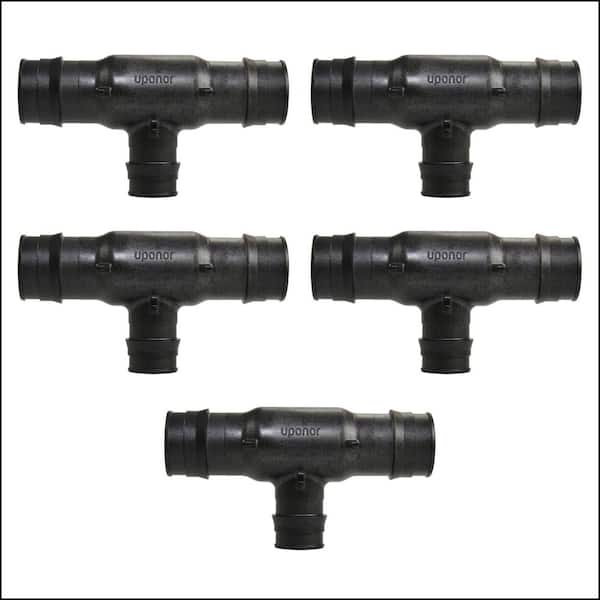 Uponor ProPEX 3/4 in. PEX-A Expansion Barb Engineered Polymer Tee (5 ...