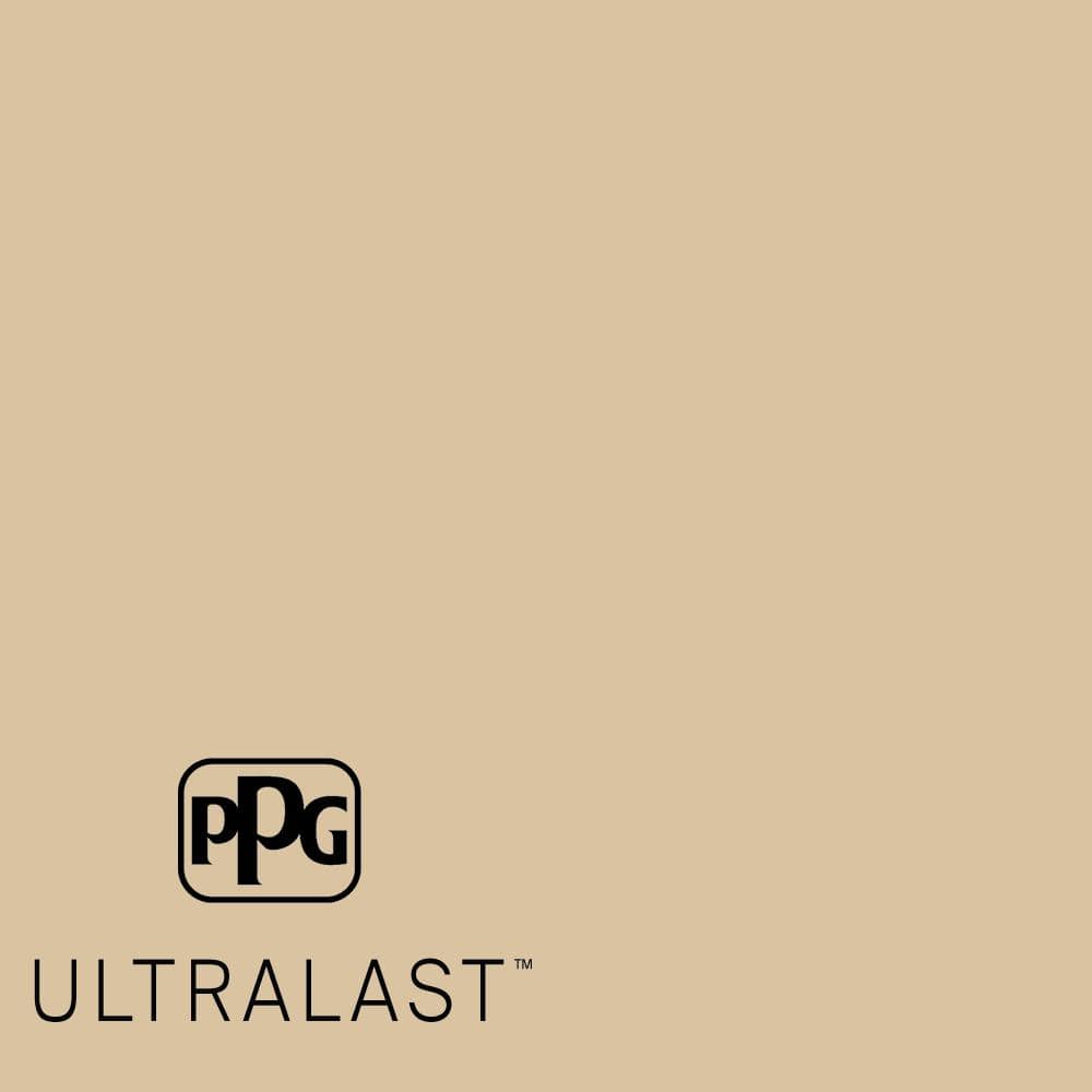 PPG UltraLast 5 gal. #PPG1094-3 Birch Beige Semi-Gloss Interior Paint ...