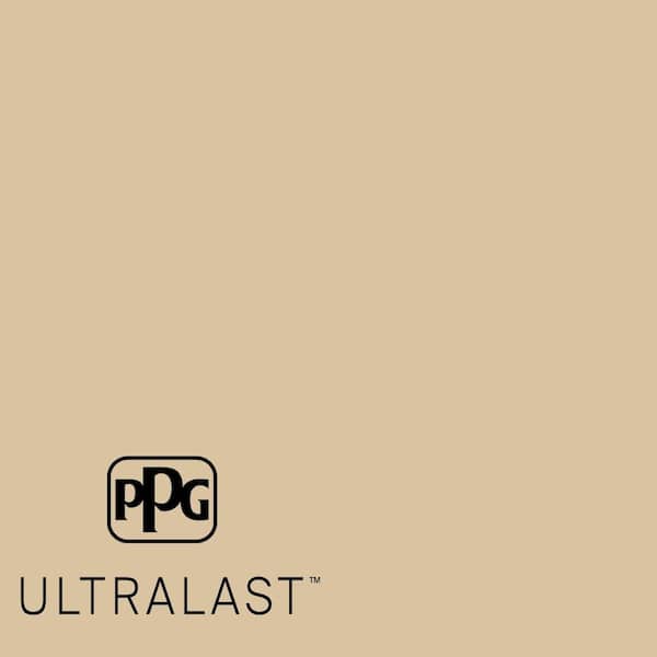PPG UltraLast 5 gal. #PPG1094-3 Birch Beige Semi-Gloss Interior Paint ...