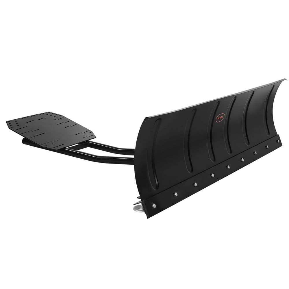 VEVOR 60 in. Snow Plow Kit, Universal Attachment, Adjustable Height and ...