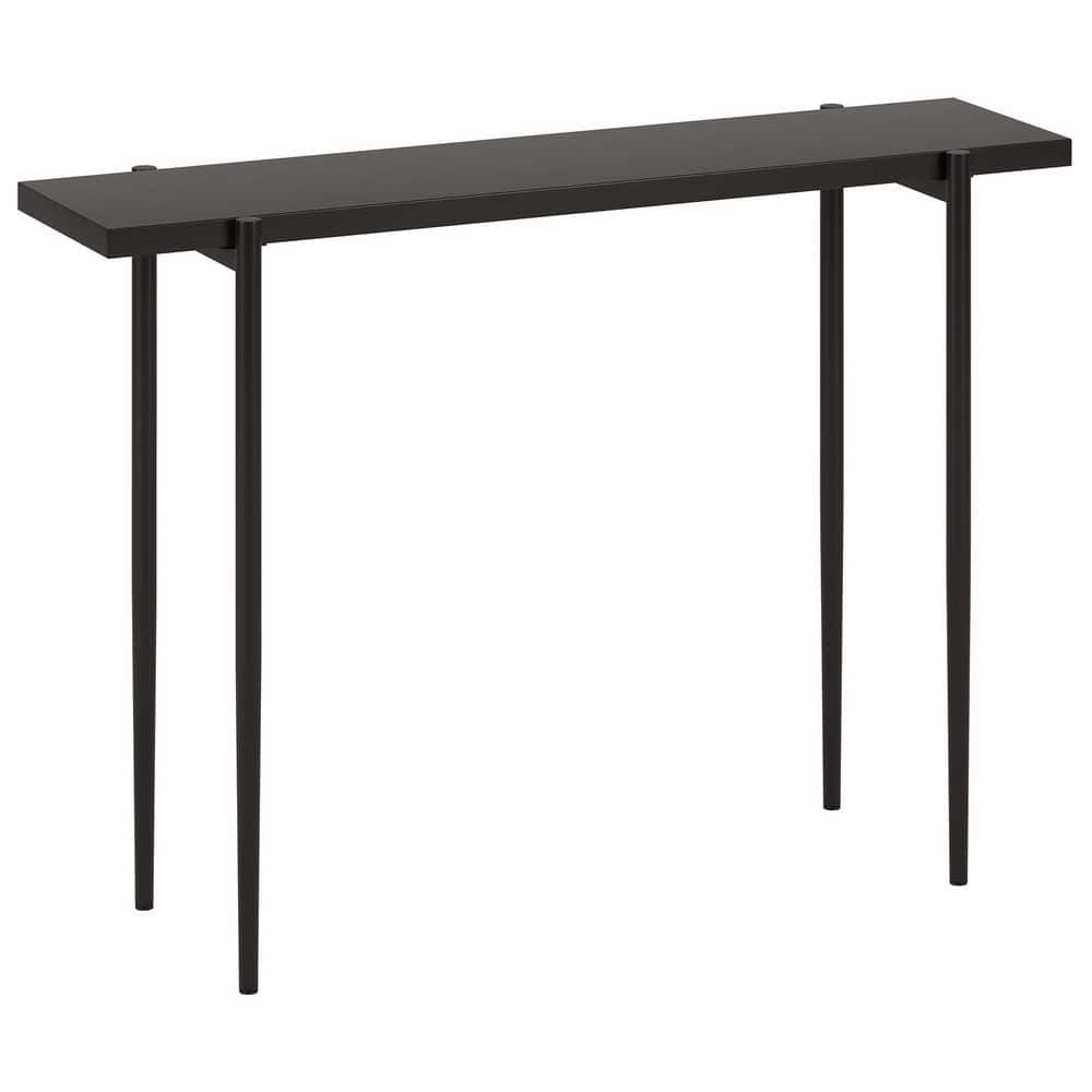 Meyer&Cross Wayne 42 in. Blackened Bronze Rectangle Metal Console Table ...