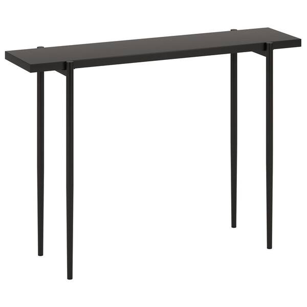 Meyer&Cross Wayne 42 in. Blackened Bronze Rectangle Metal Console Table ...
