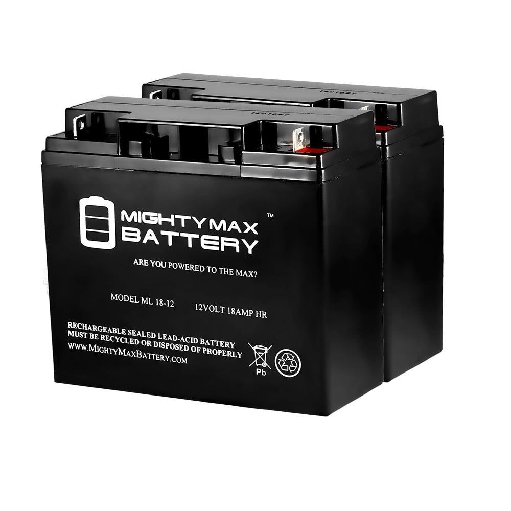 MIGHTY MAX BATTERY 12-Volt 18AH SLA Replacement Battery for APC ...