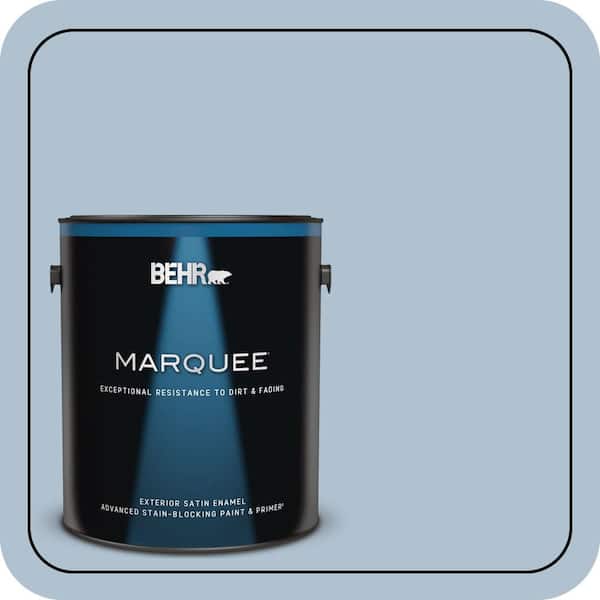 BEHR MARQUEE 1 gal. #S510-2 Boot Cut Satin Enamel Exterior Paint ...