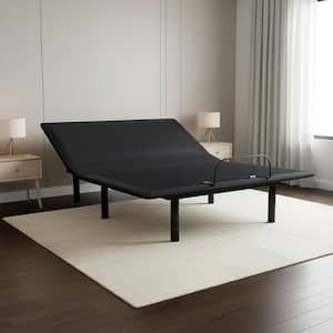 Merra Zero Clearance Queen Bed Frame with Adjustable Height and Incline ...