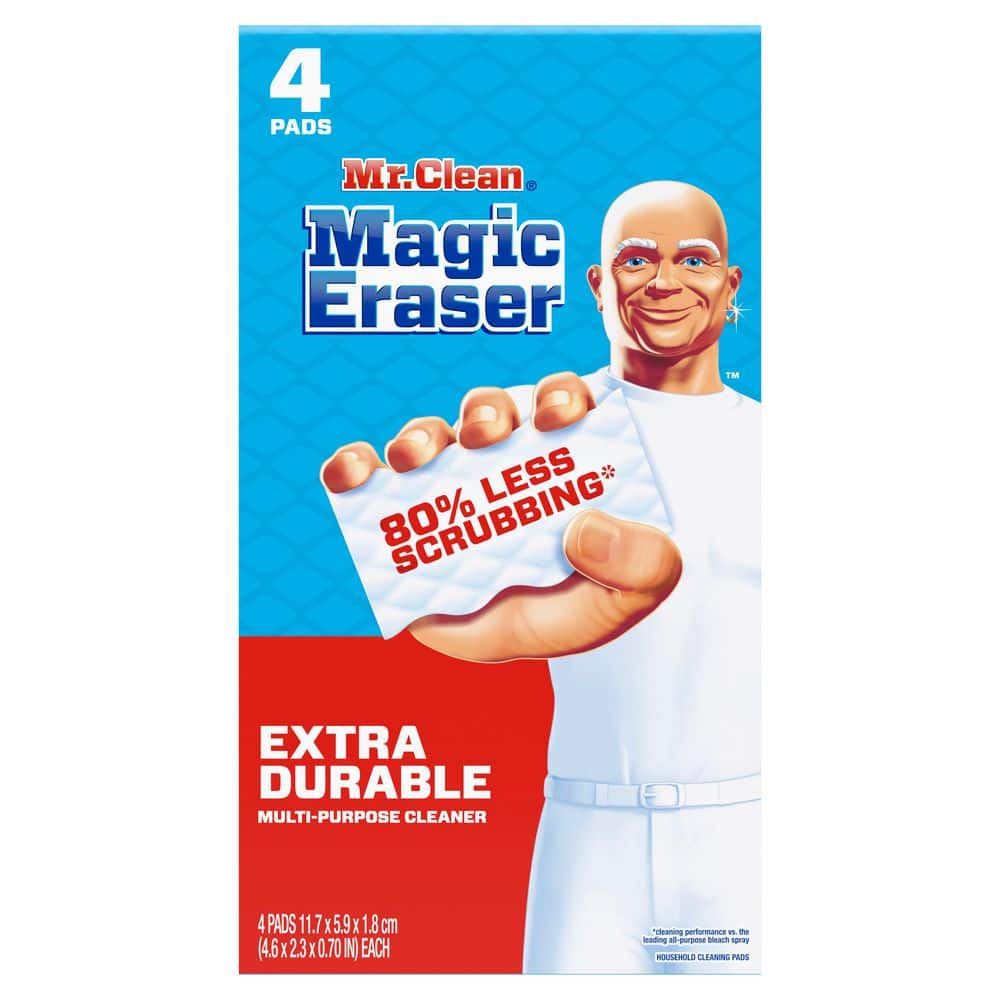 Mr. Clean Extra Power Carton Magic Eraser Cleaning Sponge (4-Pack ...