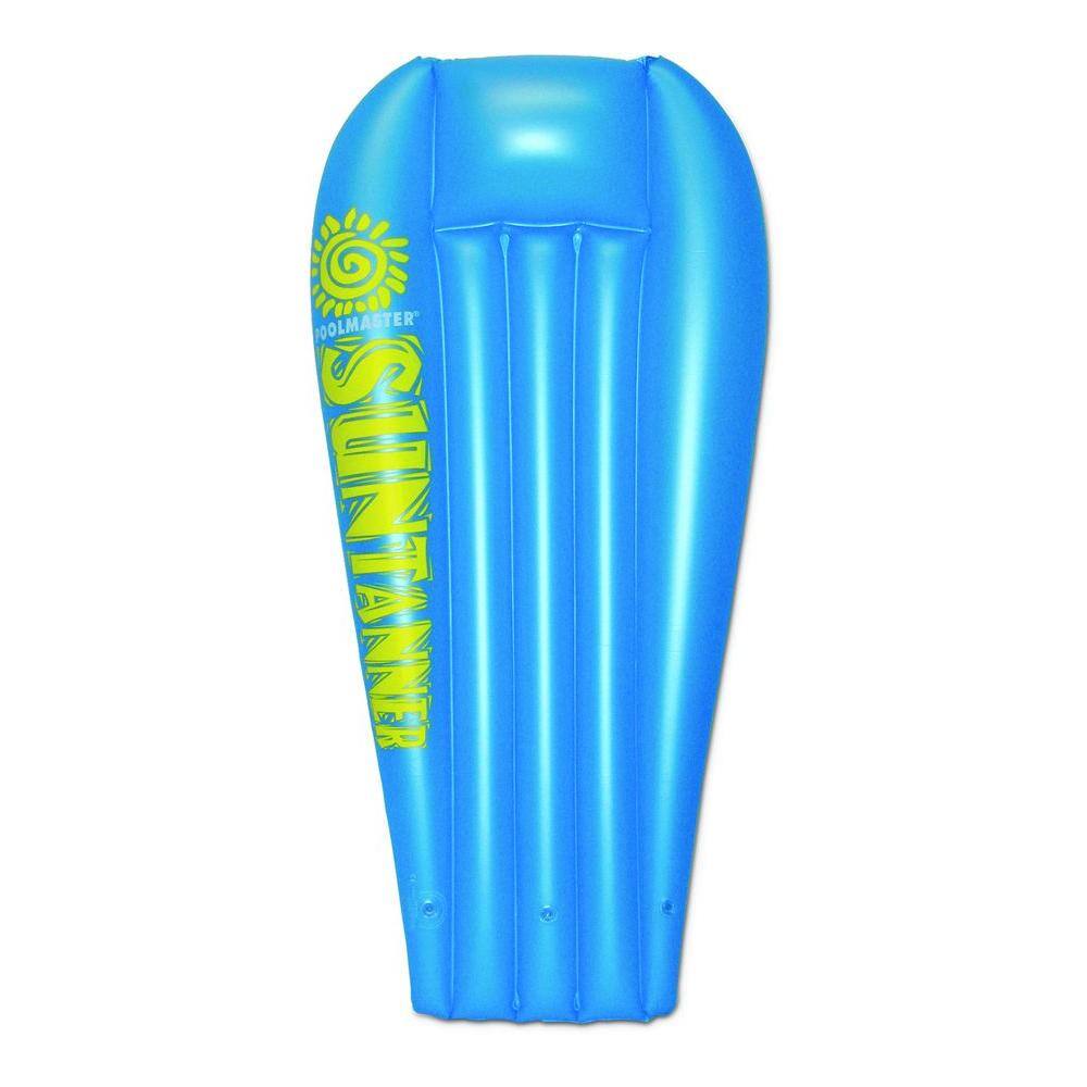 Poolmaster Blue Suntanner Swimming Pool Float Mattress 03201 - The Home ...