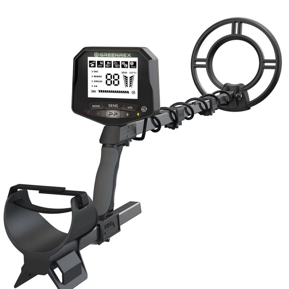 OBJLGEV 10 in. Professional Metal Detector Waterproof High Accuracy ...