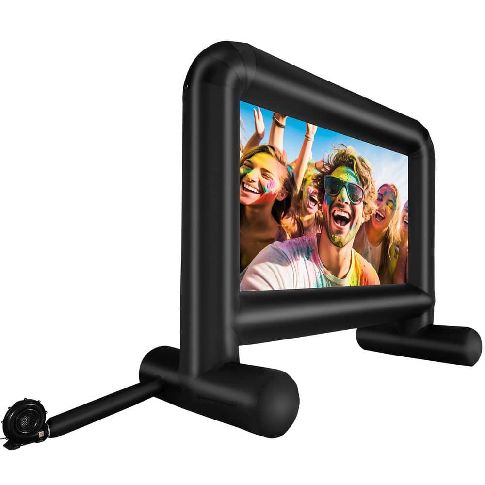 SKYSHALO Inflatable Movie Screen, 16 ft. 192 in. Inflatable Projector ...