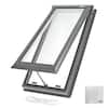 VELUX 30-1/16 in. x 45-3/4 in. Fresh Air Electric Venting Deck-Mount Skylight with Laminated Low ...