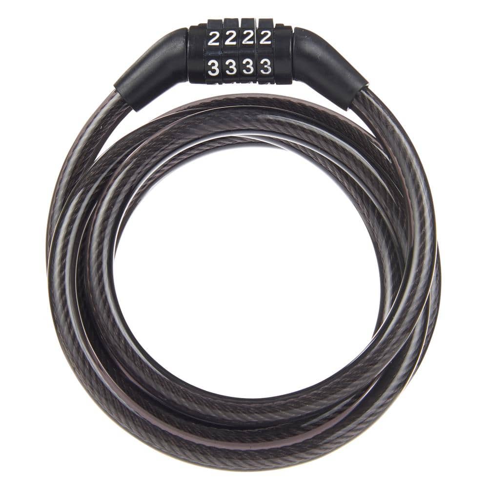 Brinks 5/16 in. x 5 ft. Vinyl Covered Flexible Steel Combination Cable ...