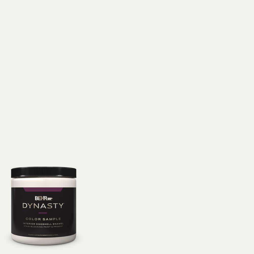 BEHR DYNASTY 8 oz. #610E-1 Windmill Wings Eggshell Enamel Stain ...