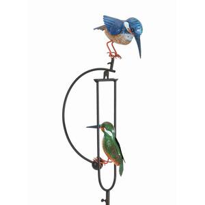 Zaer Ltd. International 53 in. Tall Metal Dual Hummingbird Rocking ...