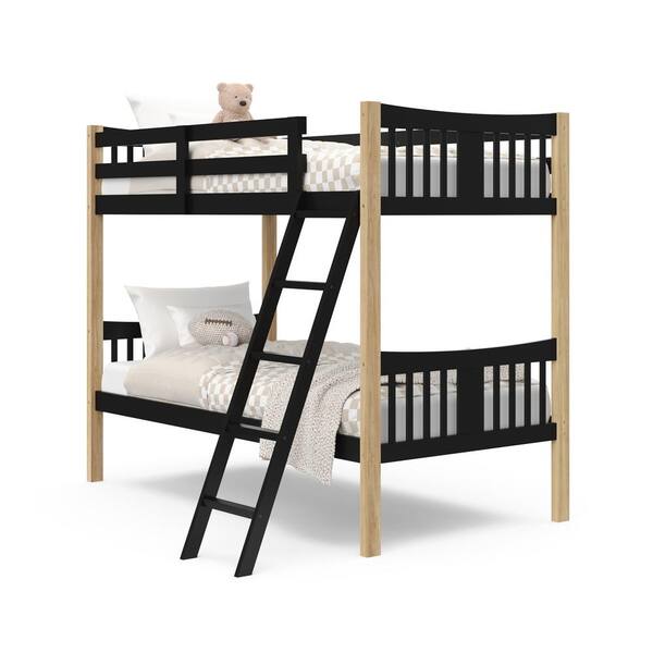 Storkcraft caribou solid hardwood twin bunk bed store