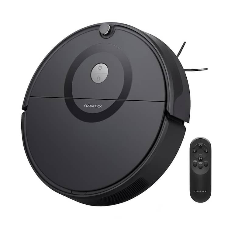 ROBOROCK E5 Wi-Fi Enabled Robotic Vacuum Cleaner with MagBase Remote Control and 2500Pa Strong ...