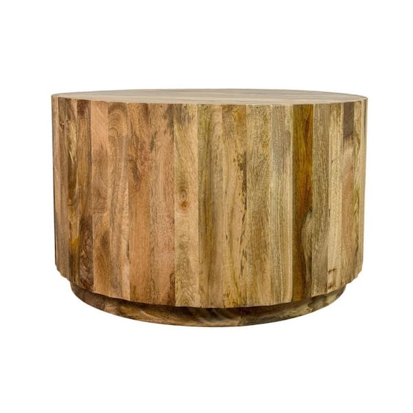 Carolina Chair and Table Harrison 30 in. Natural Wood Vertical Groove ...