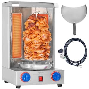 VEVOR Shawarma Portable Electric Grill Machine 13 lbs. Capacity Chicken ...