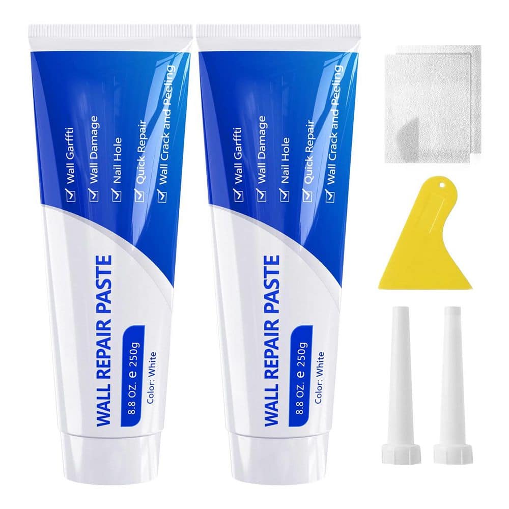 Drywall Repair Kit 2-Pack Wall Mending Agent Spackle Paste Crack Patch ...