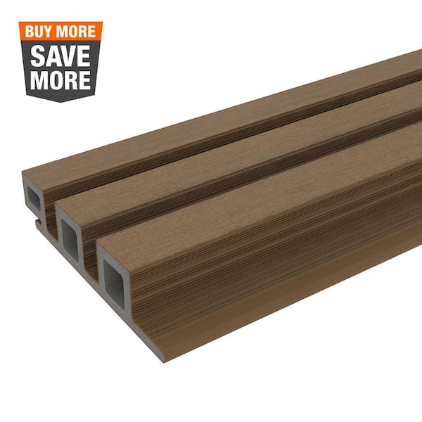 NewTechWood European Siding System 4.8 in. x 96 in. Composite Norwegian ...