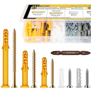 Have a question about Onward 160-Piece Assorted Plastic Anchors, Nylon ...