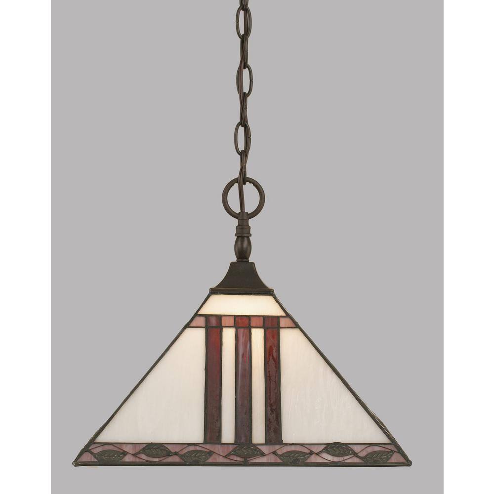 Lighting Theory Kingston 100-Watt 1-Light Dark Granite Bowl Mini ...