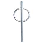 Dero Powder Coat Hoop Rack In-Ground Mount HR-IG-EPX