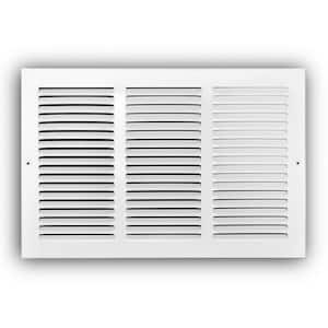 Everbilt 16 in. x 20 in. Steel Return Air Grille in White E17016X20 ...