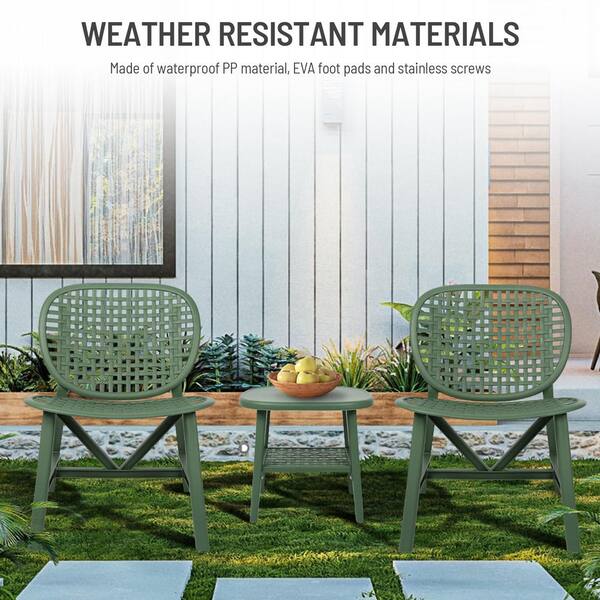Waterproof bistro set store