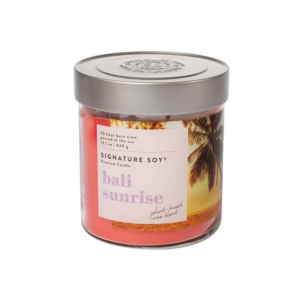Signature Soy 15.2 oz. Bali Sunrise Scented Candle 16289303000 - The ...