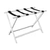 Casual Home Heavy Duty 30 in. White Extra Wide Luggage Rack 102-11 ...
