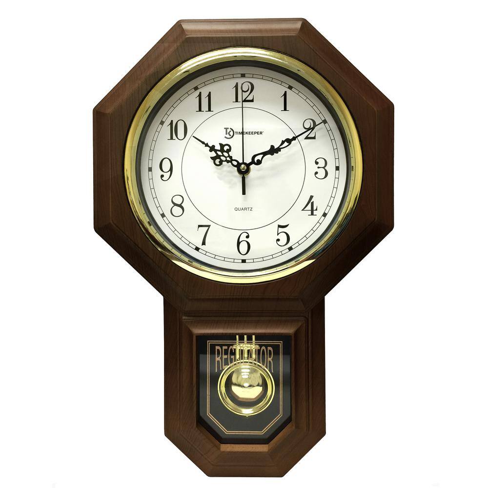Brass Commodore Wall Clock With Chime And Pendulum Trendy Brass Commodore Wall Clock With Chime And Pendulum Trendy