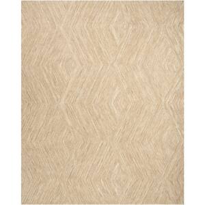 Nourison Graceful Grey 9 ft. x 12 ft. Geometric Contemporary Area Rug ...