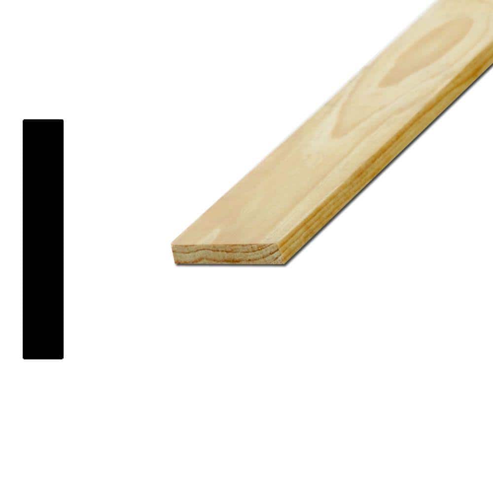 American Wood Moulding WM267 11/16 in. x 2-1/4 in. Pine Lattice ...