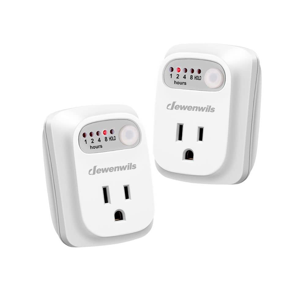 DEWENWILS Indoor Countdown Timer Outlet, Timers for Electrical Outlets ...
