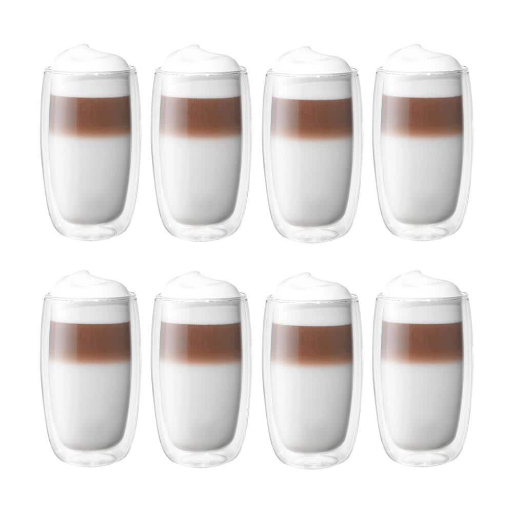 Reviews for ZWILLING Sorrento 8-pc Double-Wall Glass Latte Cup Set | Pg ...