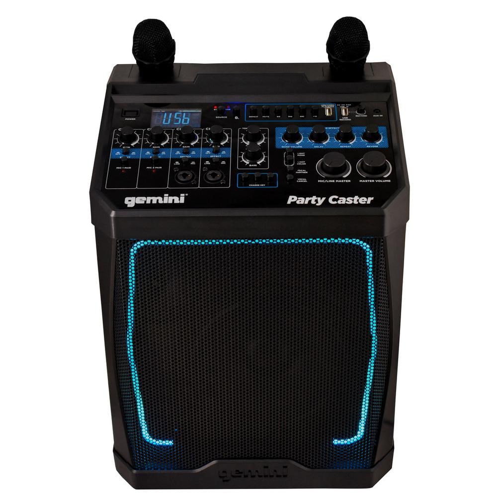 Gemini Party Caster Karaoke Speaker KP-800PRO - The Home Depot