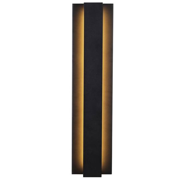 Have a question about LamQee 23.6 in. Black Modern Outdoor Hardwired ...