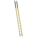 Werner 12 ft. Fiberglass Manhole Ladder with 375 lb. Load Capacity Type ...