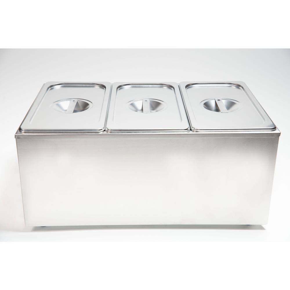 SYBO Commercial Grade Stainless Steel Bain Marie Buffet Food Warmer ...