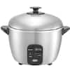 SPT 3-Cup Stainless Steel Rice Cooker SC-886 - The Home Depot
