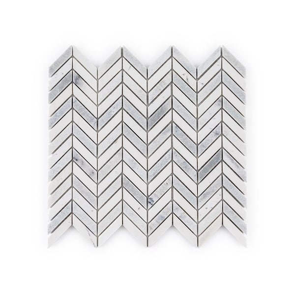 Grey And White Chevron Pattern