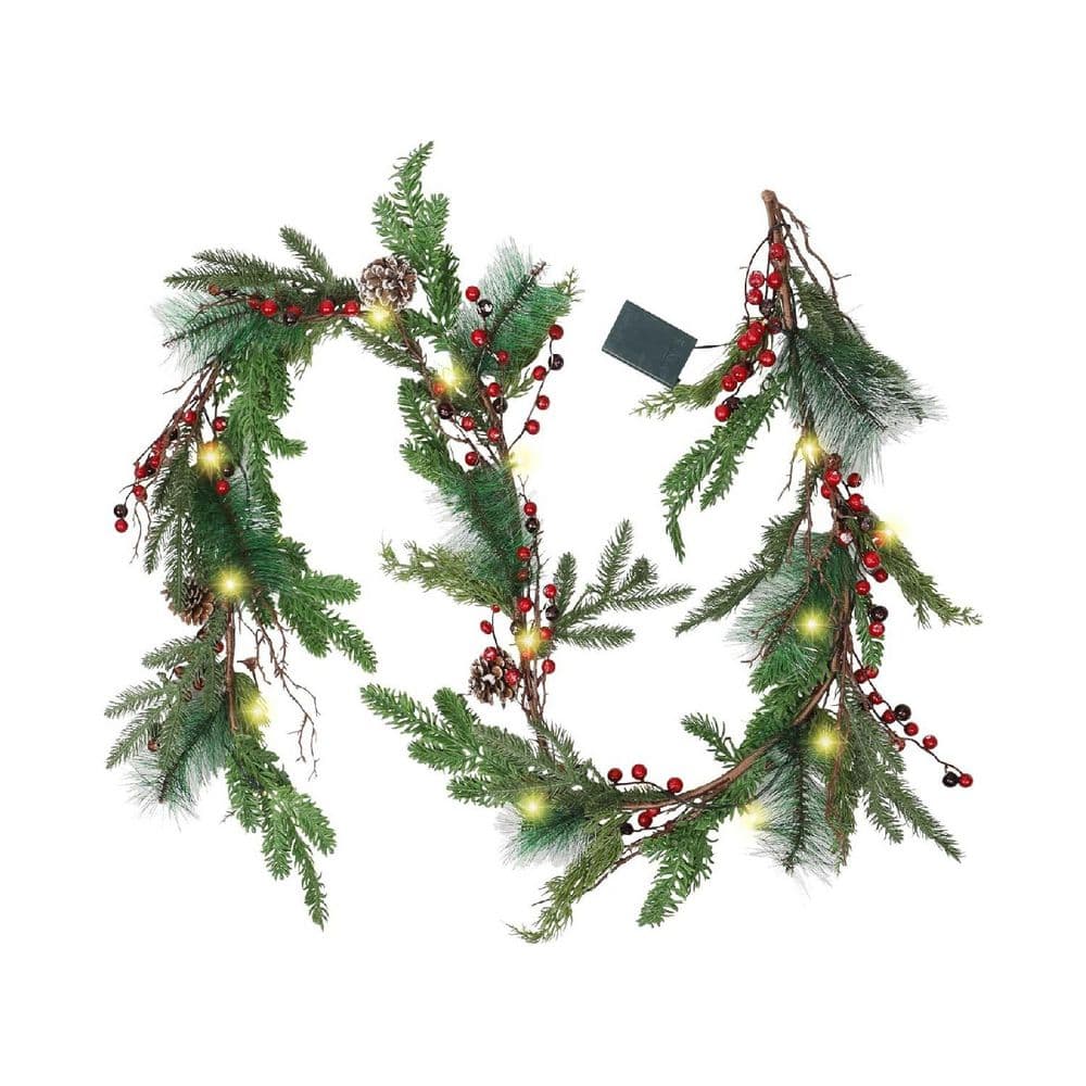 Home Depot Lighted Garland