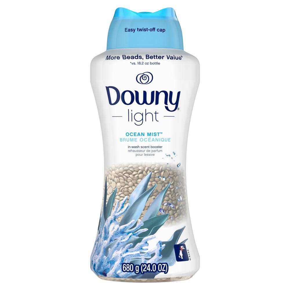 Downy Light In Wash Ocean Mist Scent Beads, 24 oz. 003077208779 - The ...