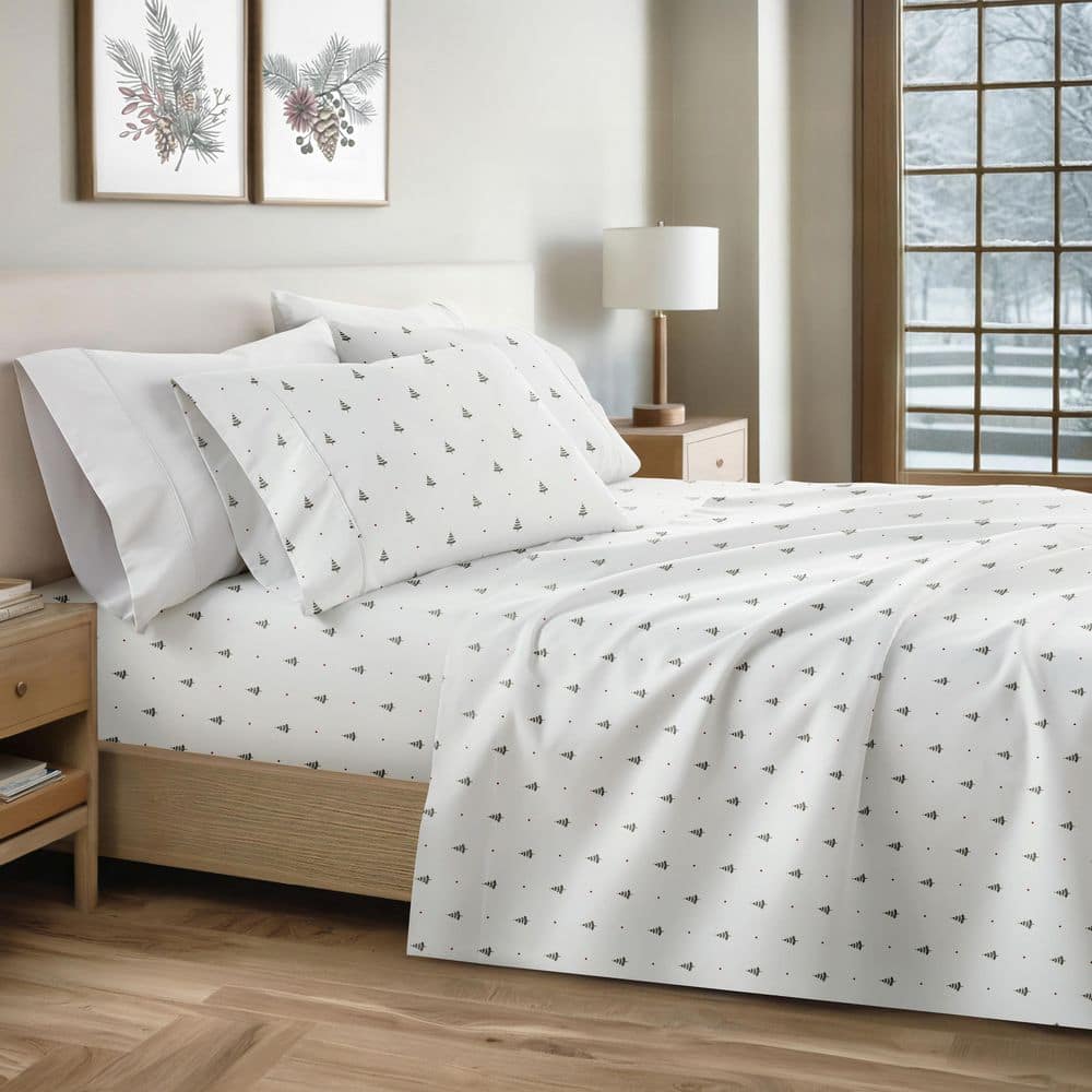 Reviews for Becky Cameron 3-Piece Ultra Soft Christmas Tree Microfiber Twin Holiday Sheet Set ...
