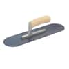 Anvil 14 in. x 4 in. Blue Steel Pool Trowel 57486 - The Home Depot