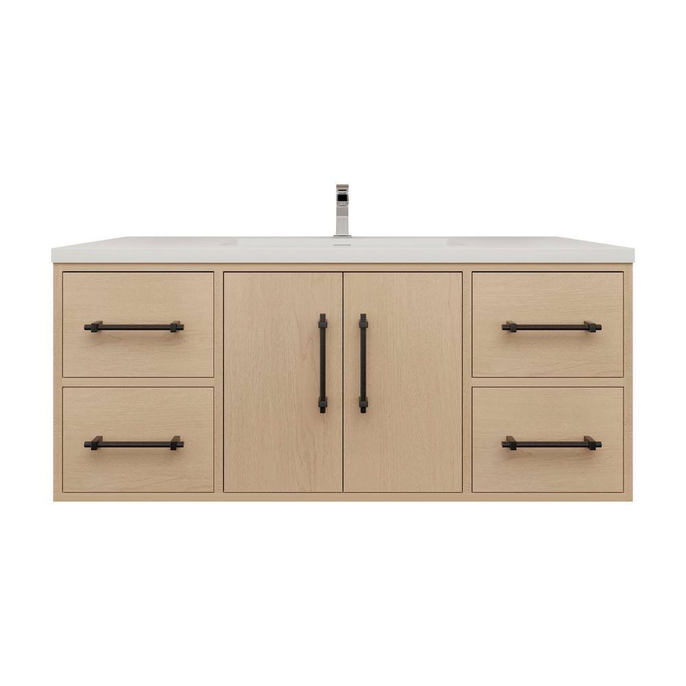BV Better Vanity Victoria 47 in. W x 20 in. D x 22 in. H Single Sink ...