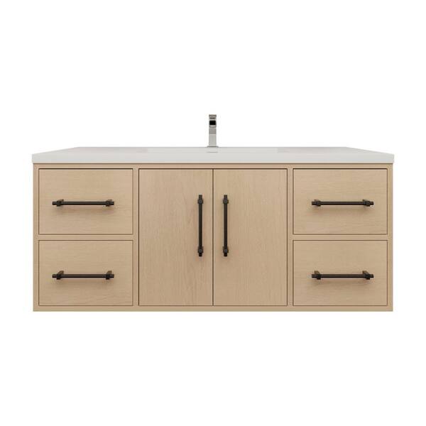 BV Better Vanity Victoria 47 in. W x 20 in. D x 22 in. H Single Sink ...